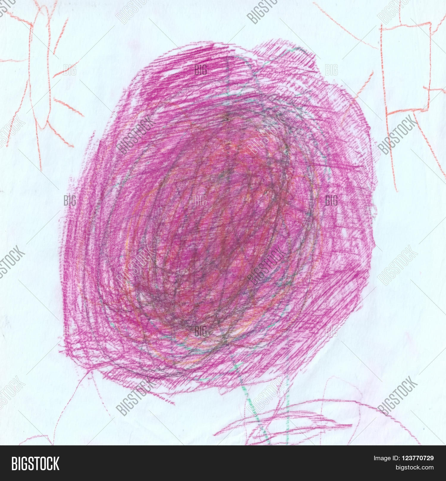 Drawing Abstract Baby Image & Photo (Free Trial) | Bigstock