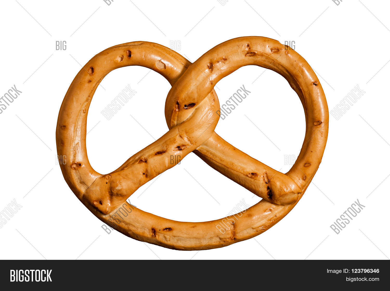 Pretzel Isolated On Image & Photo (Free Trial) | Bigstock