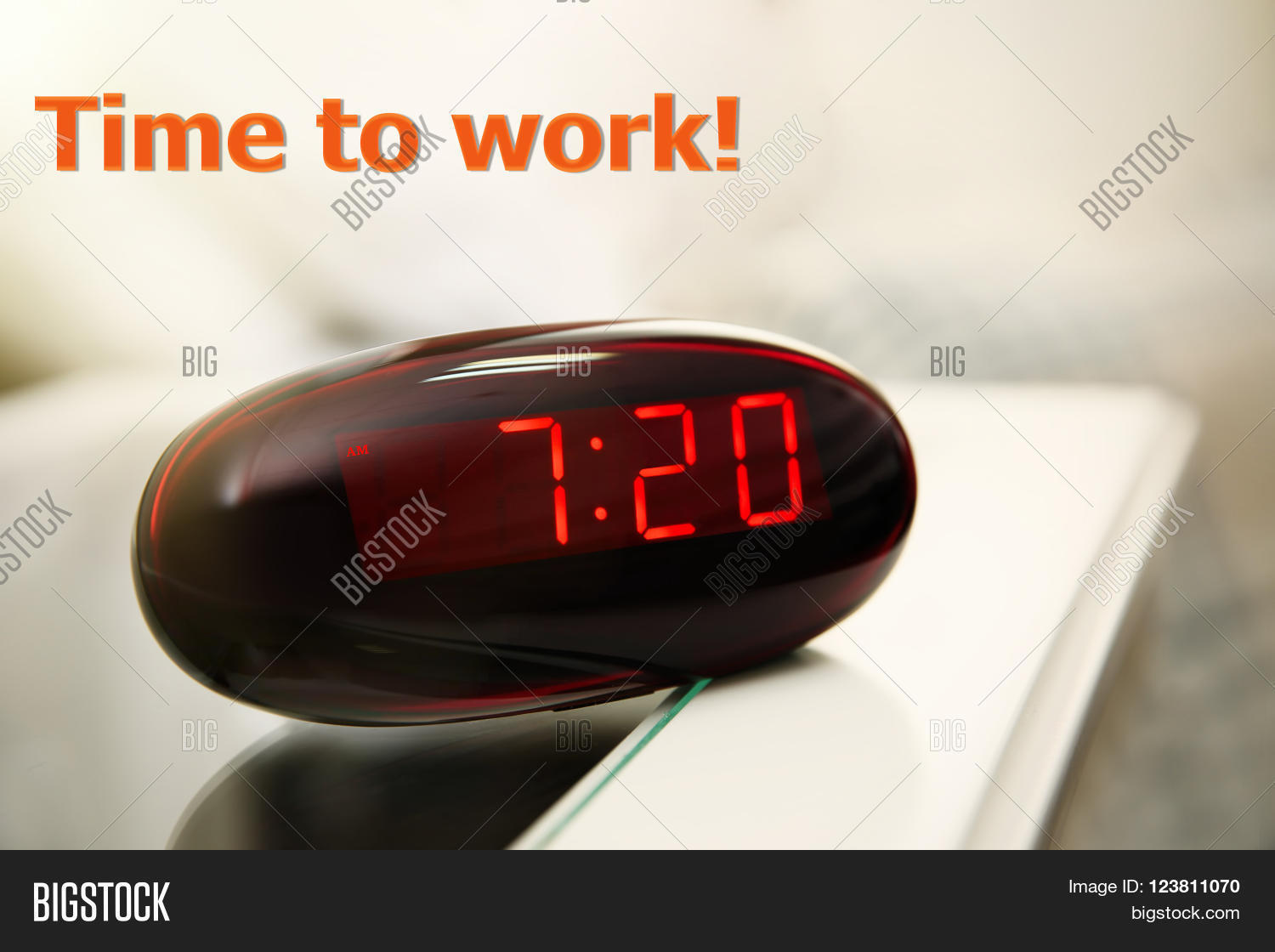 Digital Clock Showing Image & Photo (Free Trial) | Bigstock