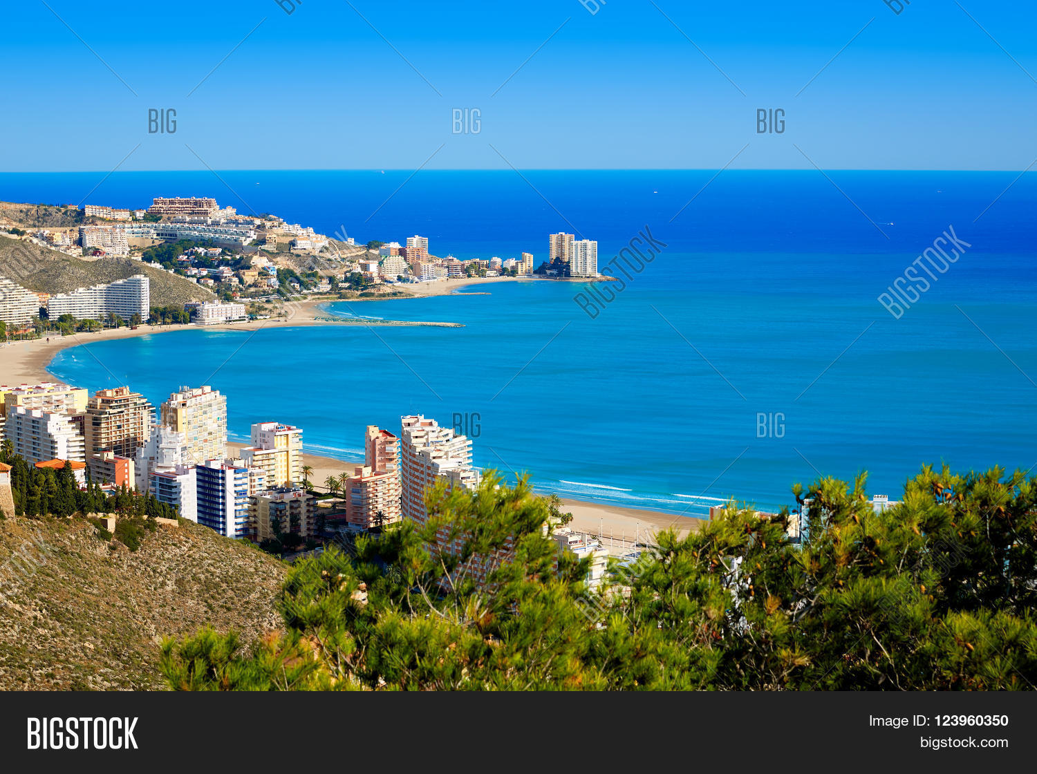 Cullera Beach Aerial Image & Photo (Free Trial) | Bigstock