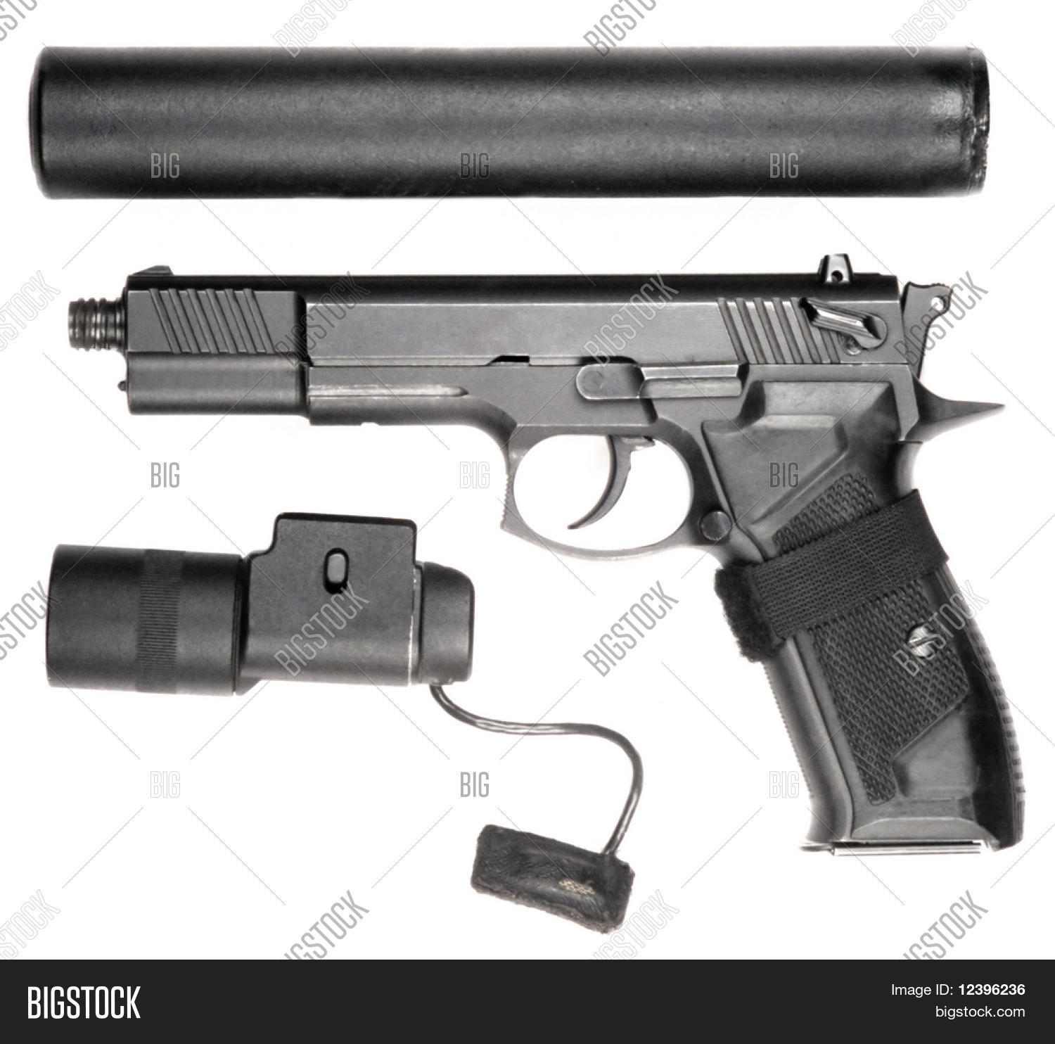 9 Mm Gun Laser Aim Image & Photo (Free Trial) | Bigstock