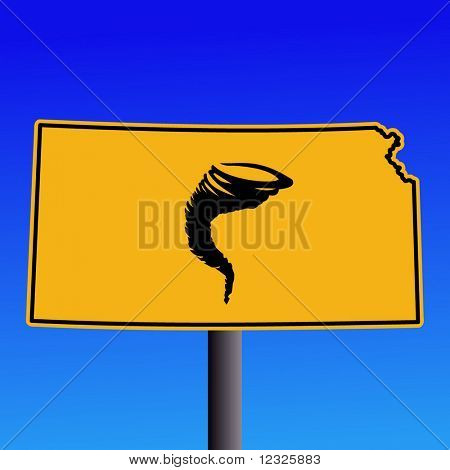 Kansas Warning Sign Vector & Photo (Free Trial) | Bigstock
