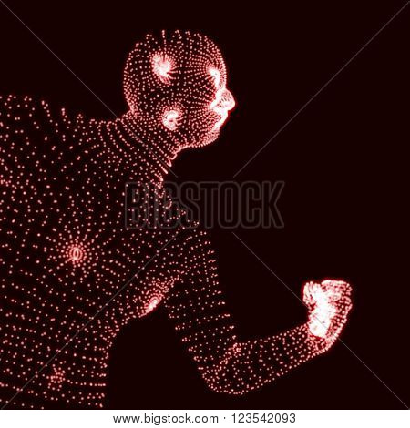 Fighting Man. 3D Vector & Photo (Free Trial) | Bigstock