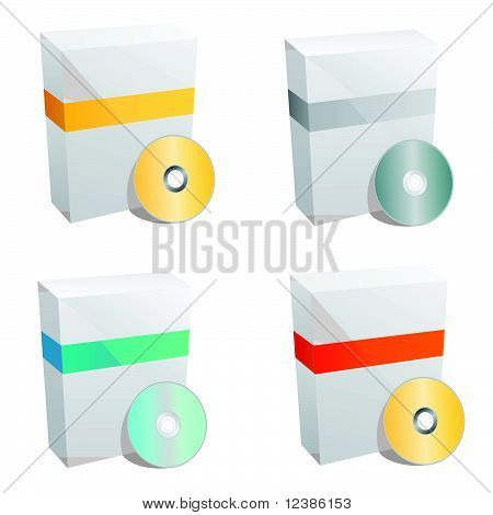 Product Box Template Vector & Photo (Free Trial) | Bigstock