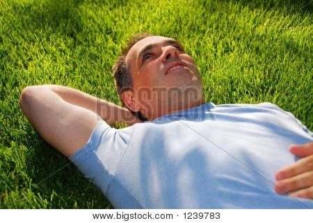 Man Relaxing Image & Photo (Free Trial) | Bigstock