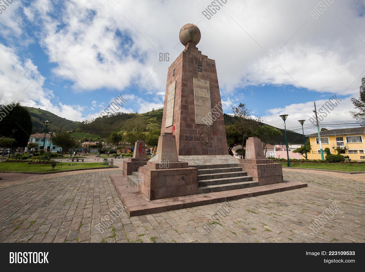 Equator Monument. Image & Photo (Free Trial) | Bigstock