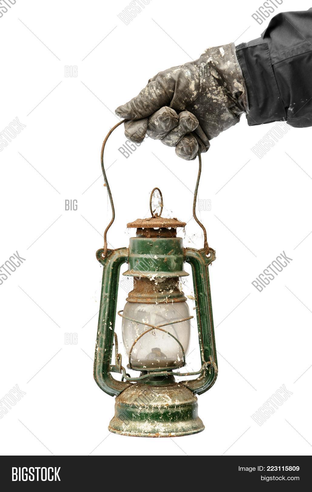 Oil Lamp In Hand Images