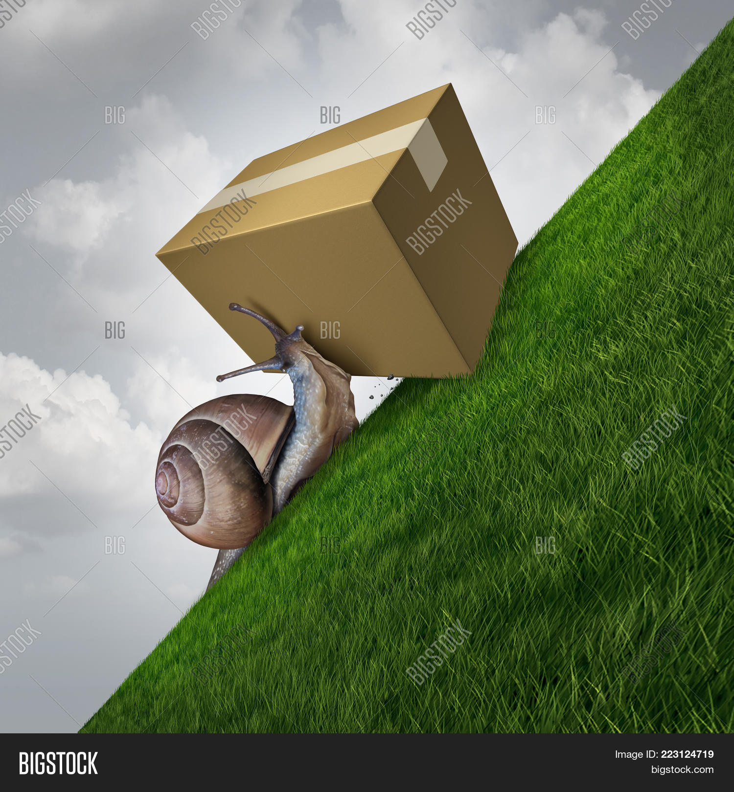 Slow Delivery Package Image & Photo (Free Trial) | Bigstock