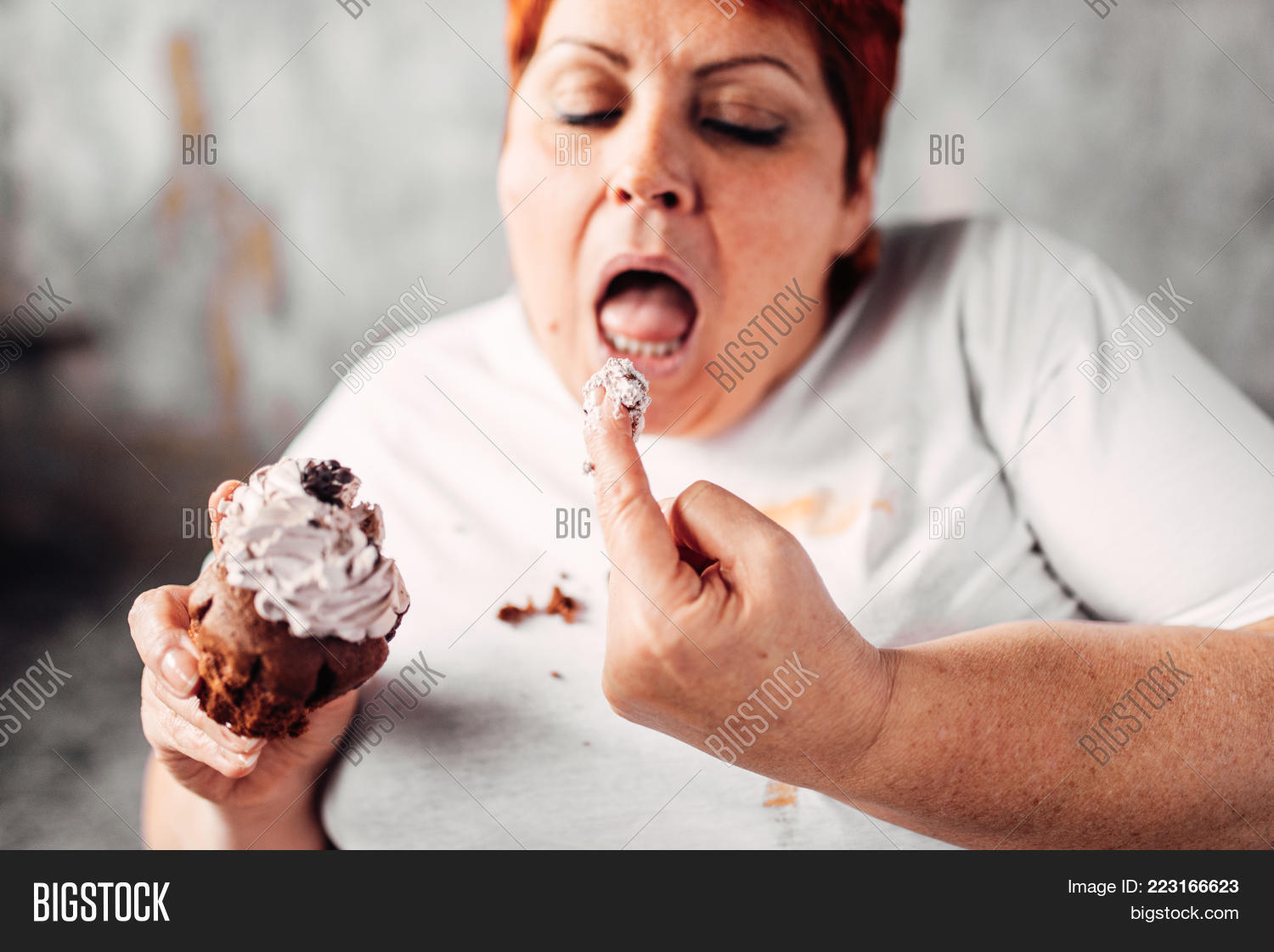 Obese Woman Cake