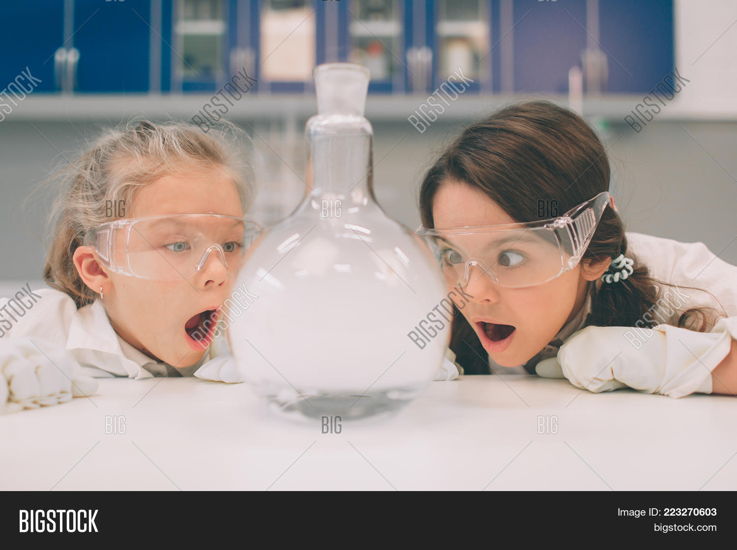 Two Little Kids Lab Image & Photo (Free Trial) | Bigstock