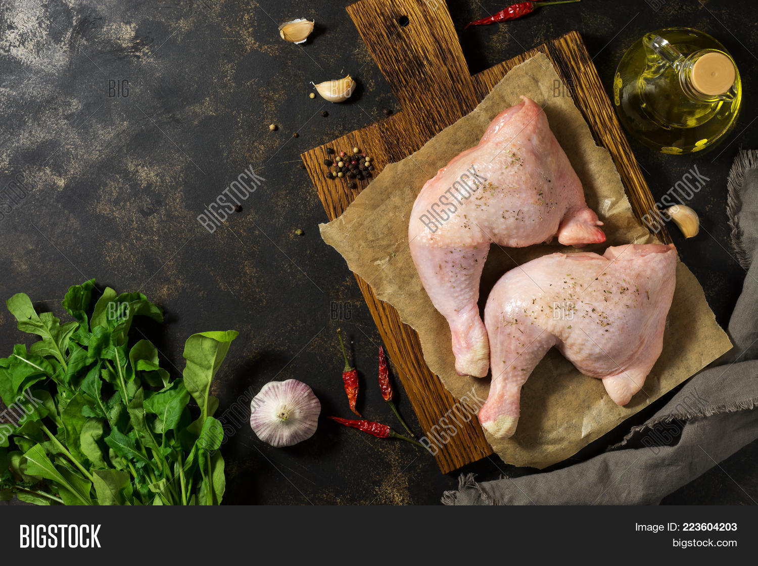 Raw Chicken Feet. Raw Image & Photo (Free Trial) | Bigstock