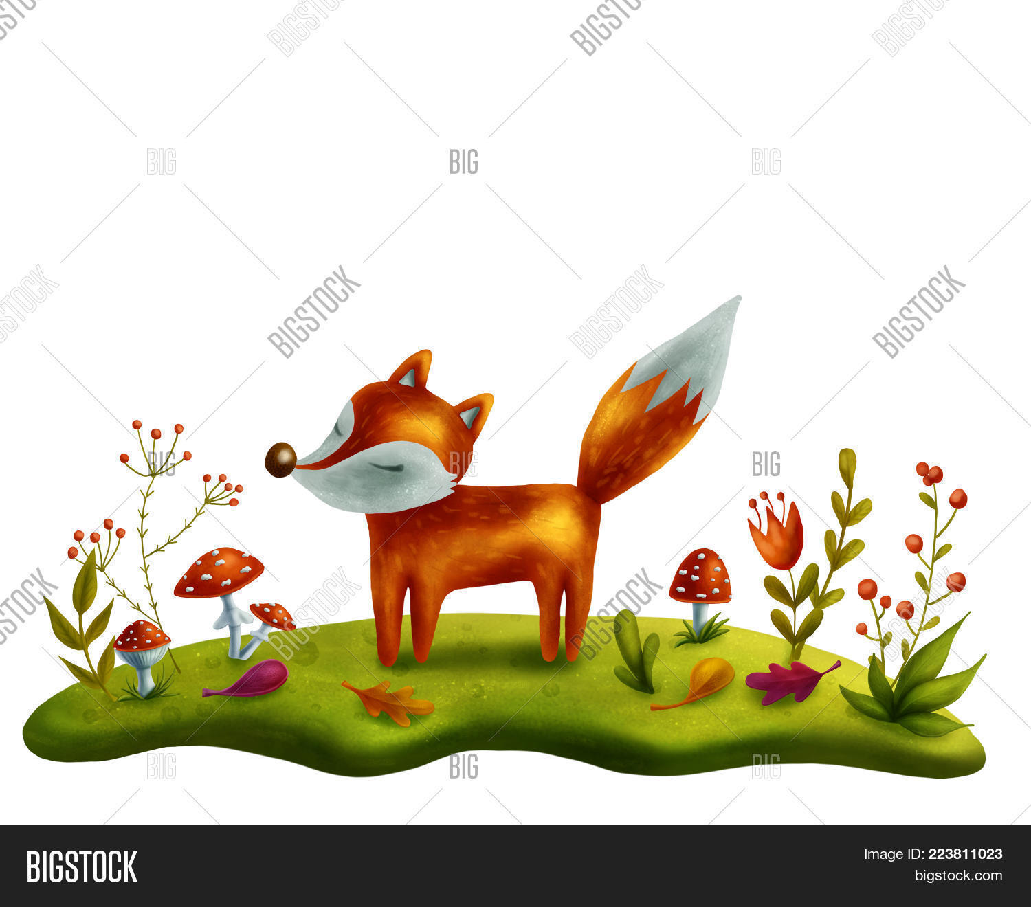 Little Red Fox Magic Image & Photo (Free Trial) | Bigstock