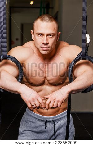 Strong Muscular Man Image & Photo (Free Trial) | Bigstock