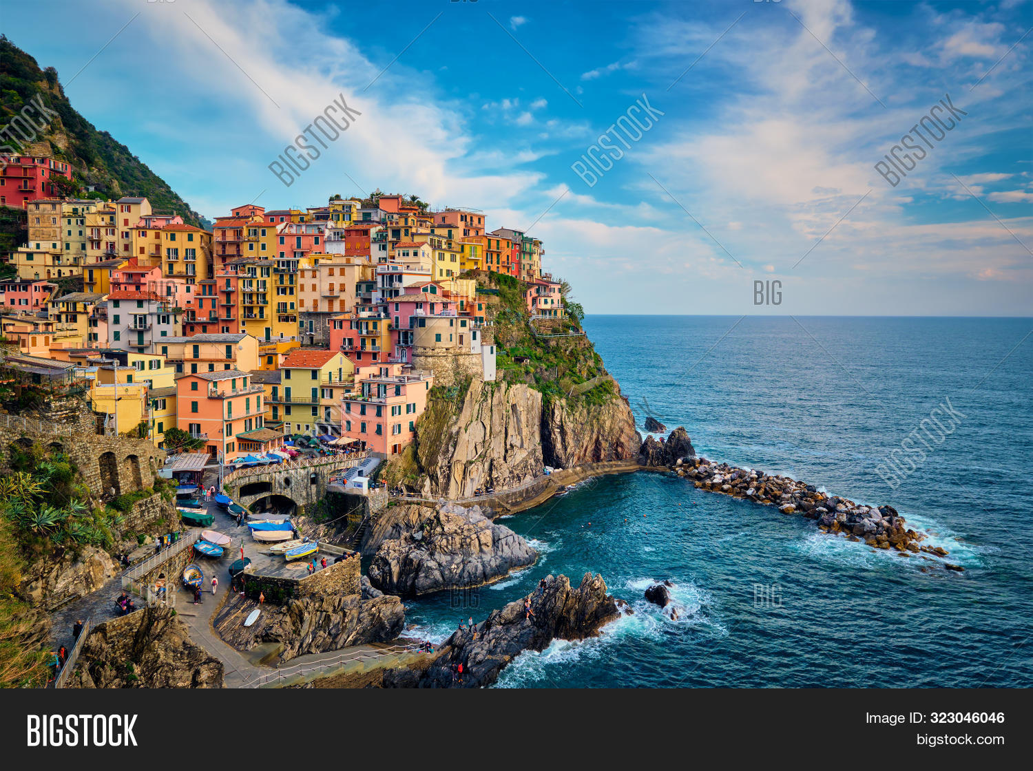 Manarola Village Image & Photo (Free Trial) | Bigstock