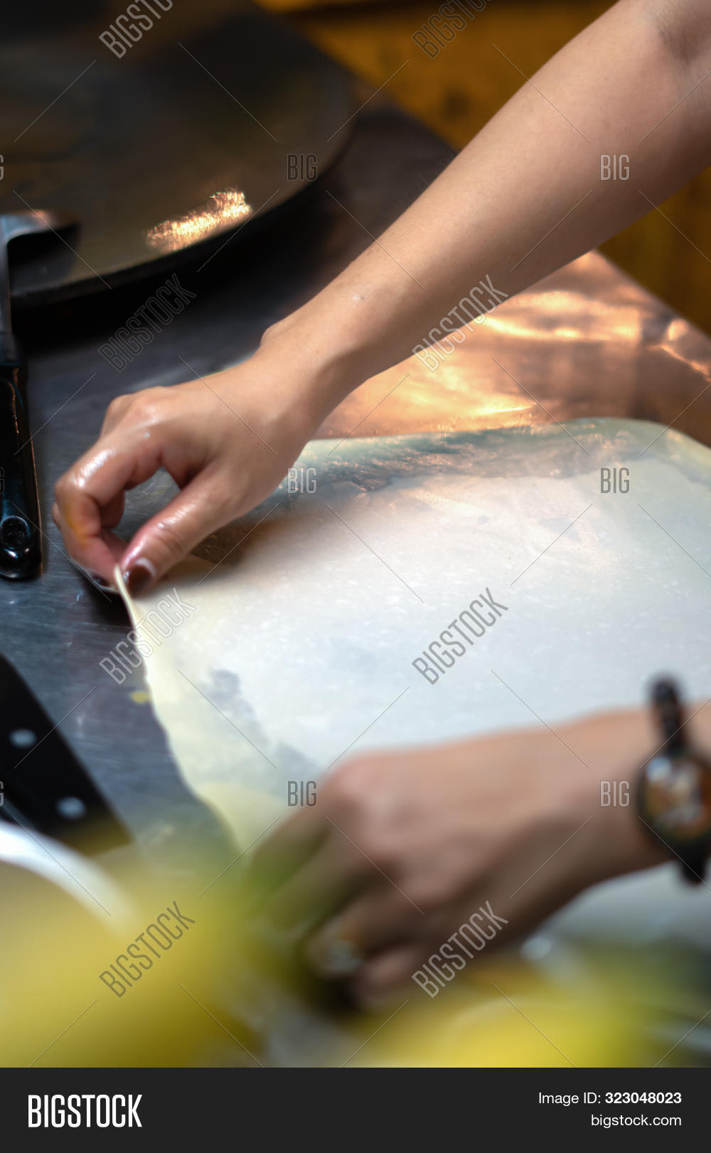 Roti Making, Roti Image & Photo (Free Trial) | Bigstock