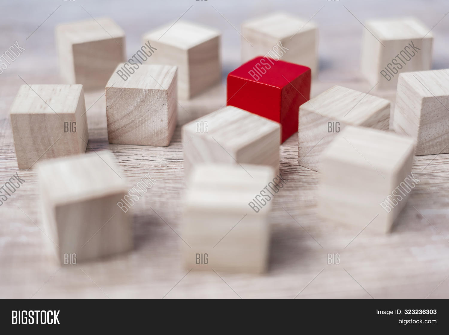 Red Cube Block Image & Photo (Free Trial) | Bigstock