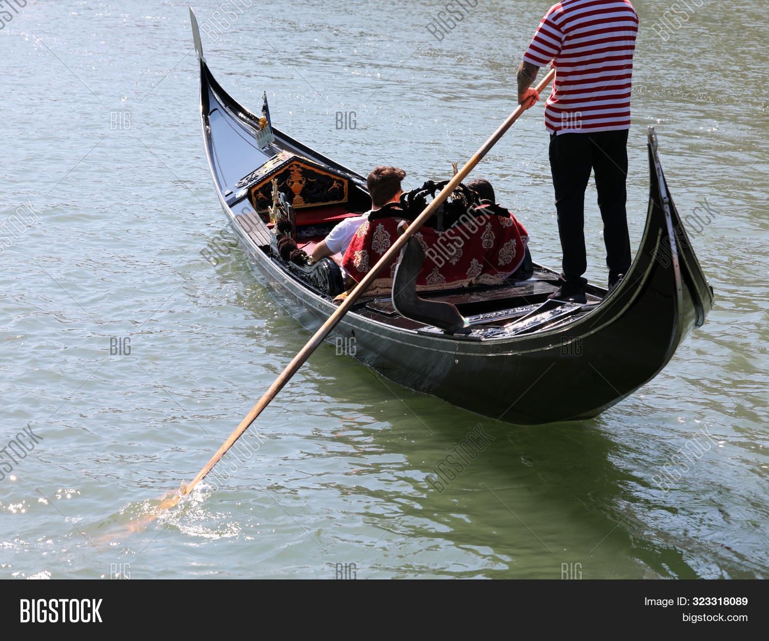 Venetian Gondolier On Image & Photo (Free Trial) | Bigstock