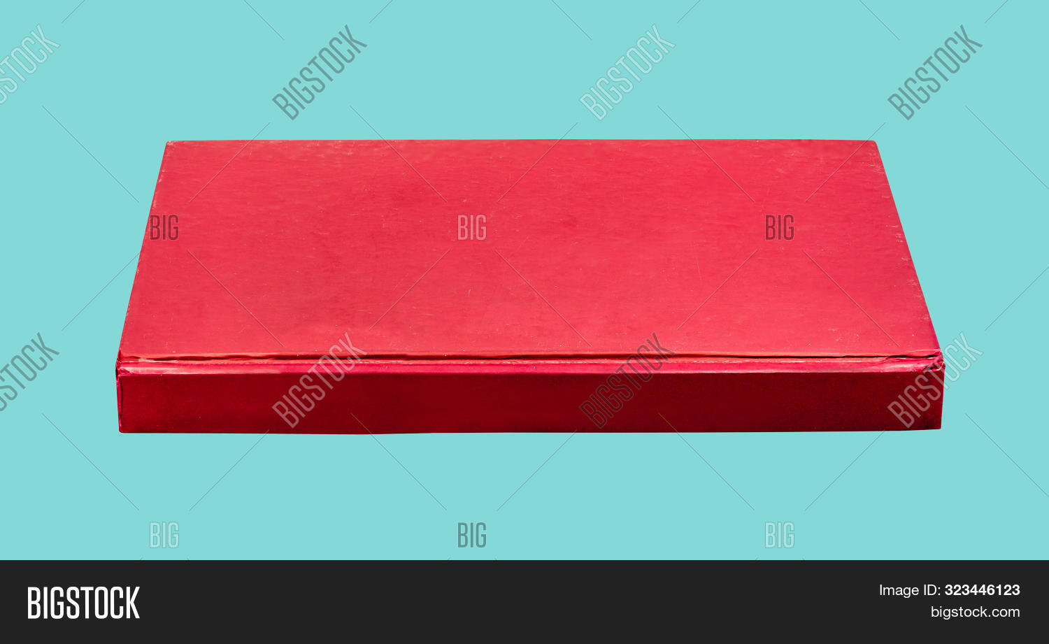 Side Red Book Isolated Image & Photo (Free Trial) | Bigstock