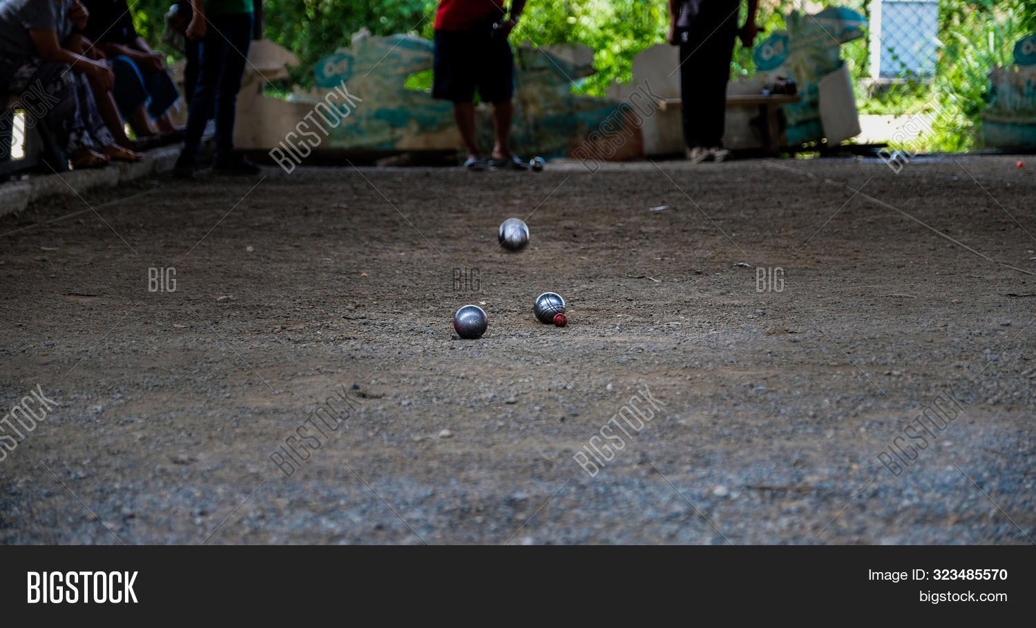 Petanque Balls Playing Image & Photo (Free Trial) | Bigstock