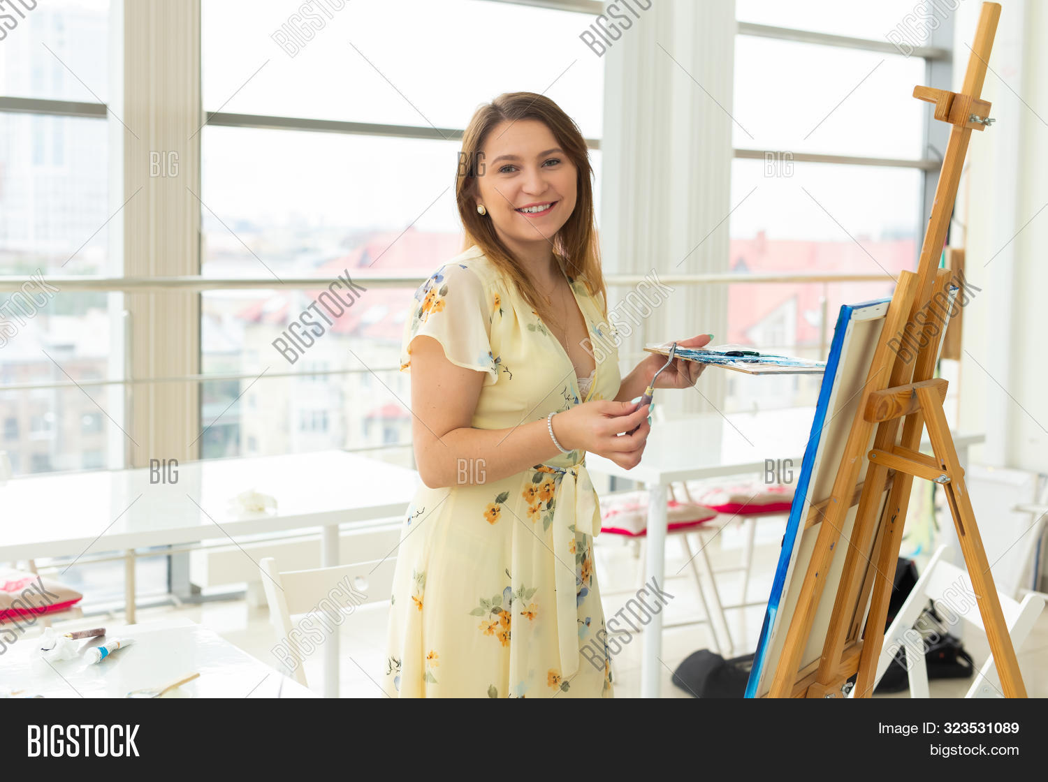 Painting Art Classes. Image & Photo (Free Trial) | Bigstock