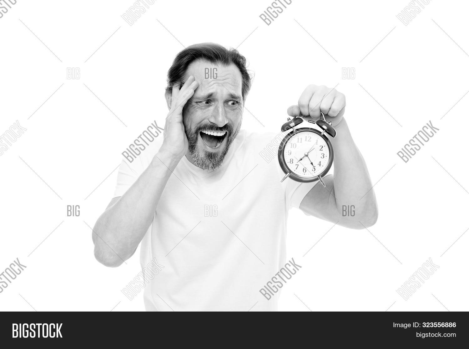 Hate Being Late. Man Image & Photo (Free Trial) | Bigstock