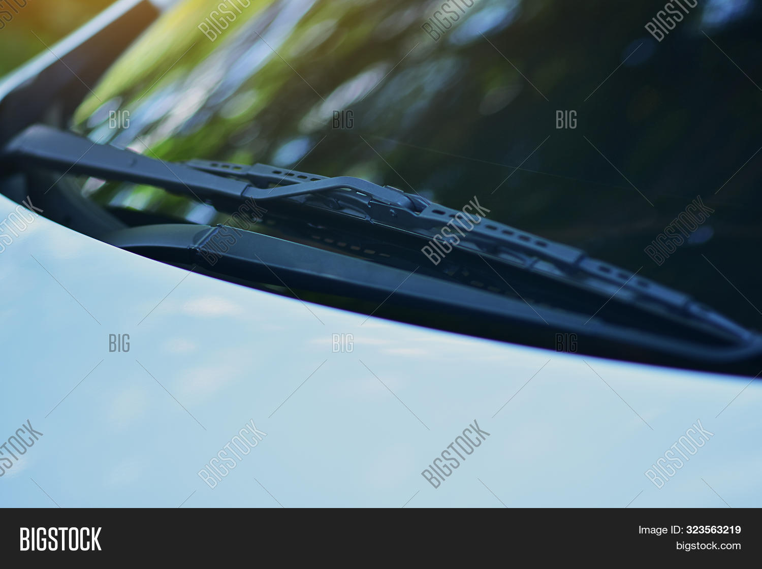 Car Wiper Cleaning Image & Photo (Free Trial) | Bigstock