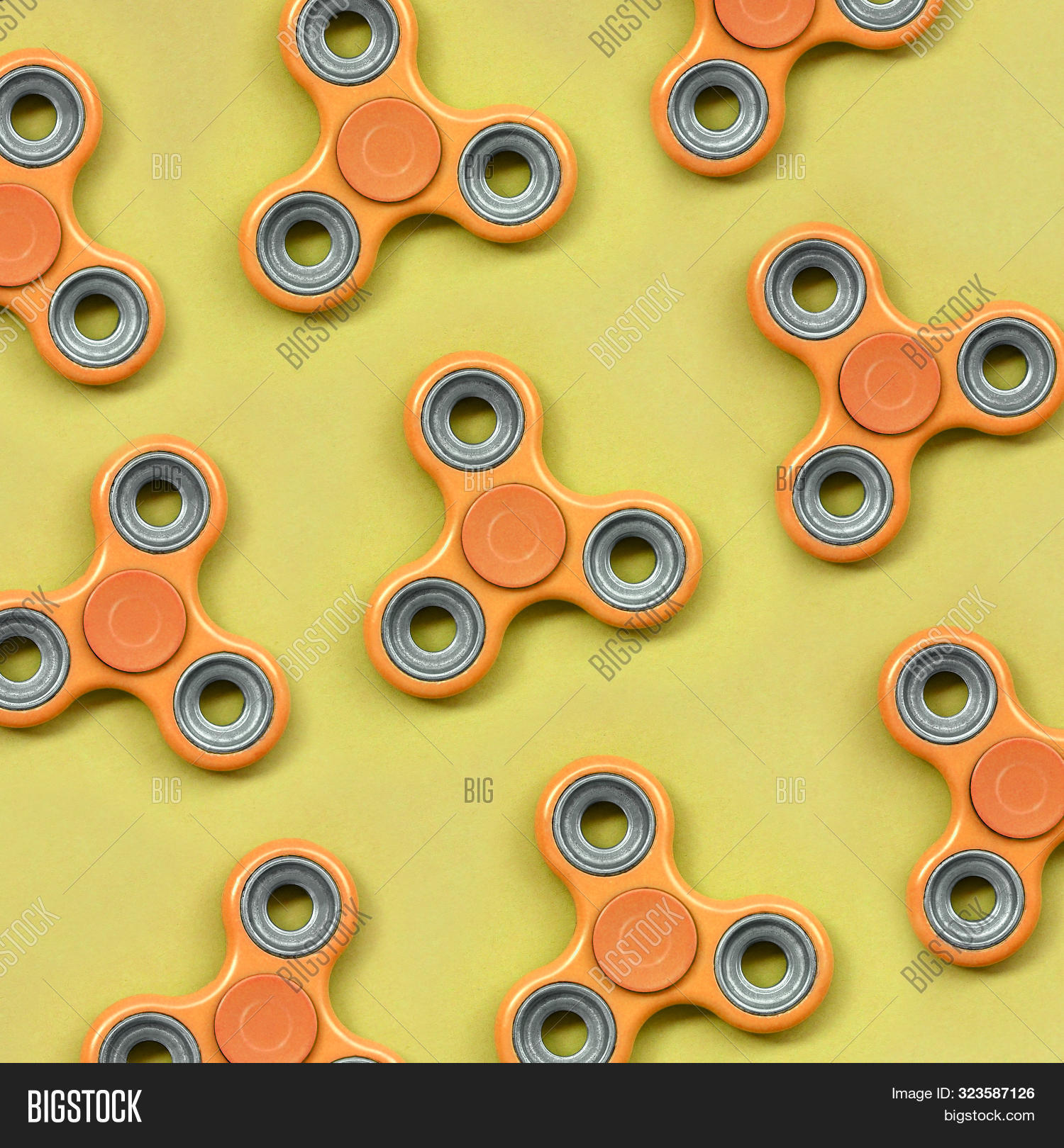 Many Orange Fidget Image & Photo (Free Trial) | Bigstock