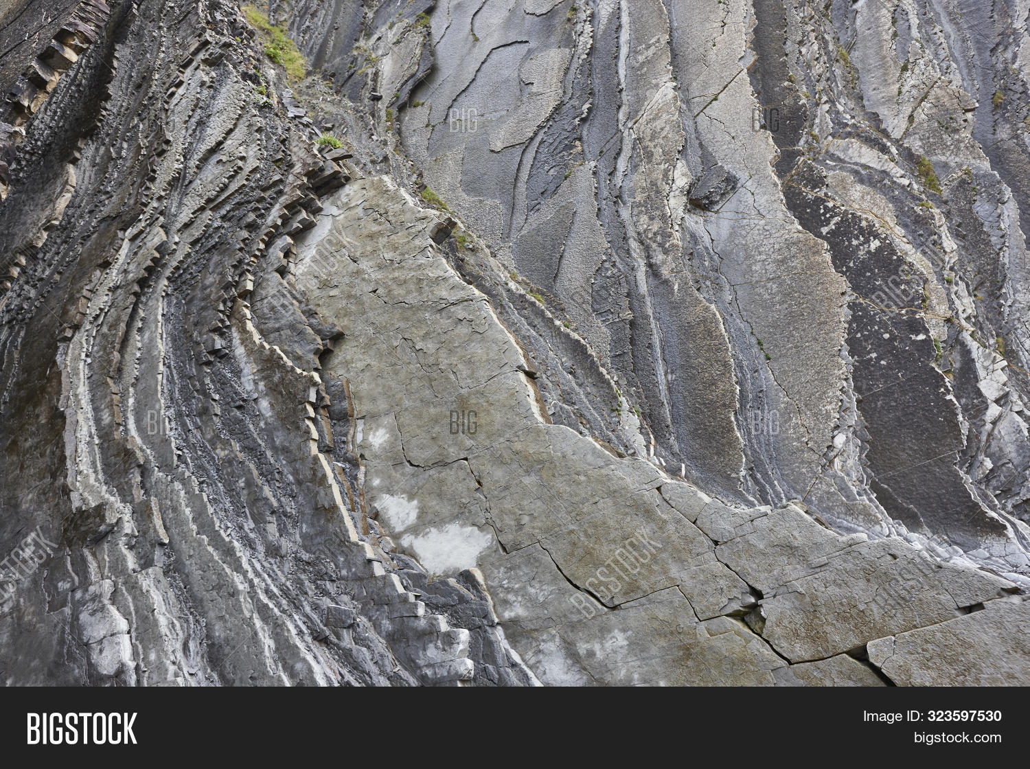 Flysch Dramatic Rock Image & Photo (Free Trial) | Bigstock