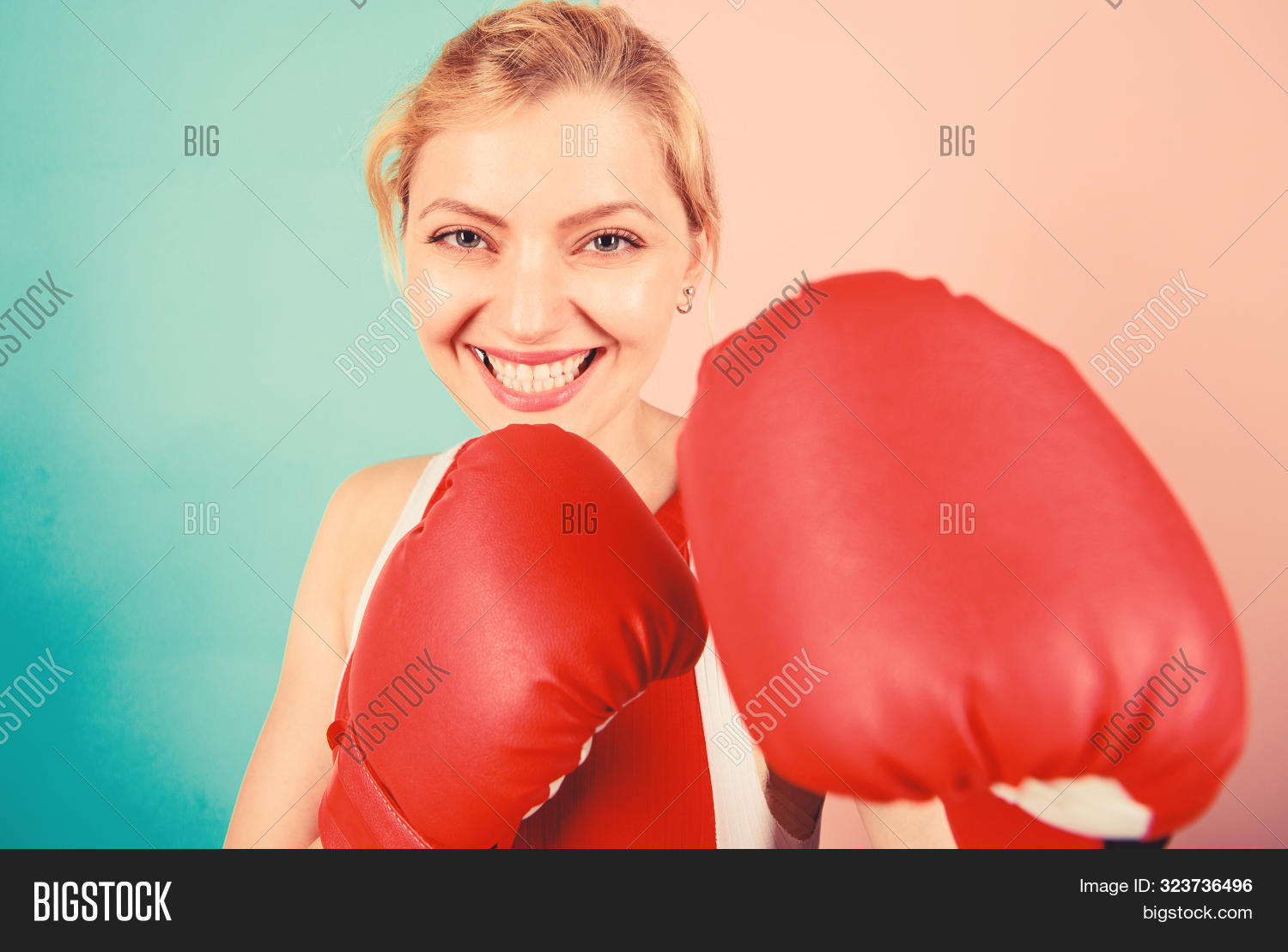 Confident Her Boxing Image & Photo (Free Trial) | Bigstock