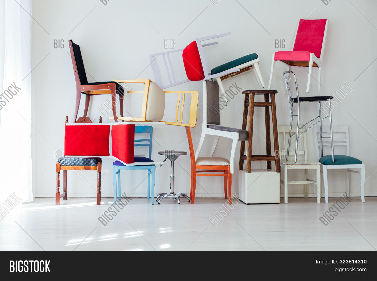 Lots Different Chairs Image & Photo (Free Trial) | Bigstock