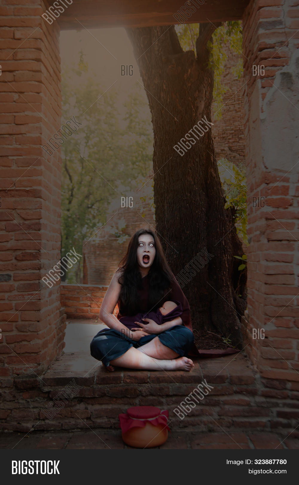 Ancient Thai Ghost Image & Photo (Free Trial) | Bigstock