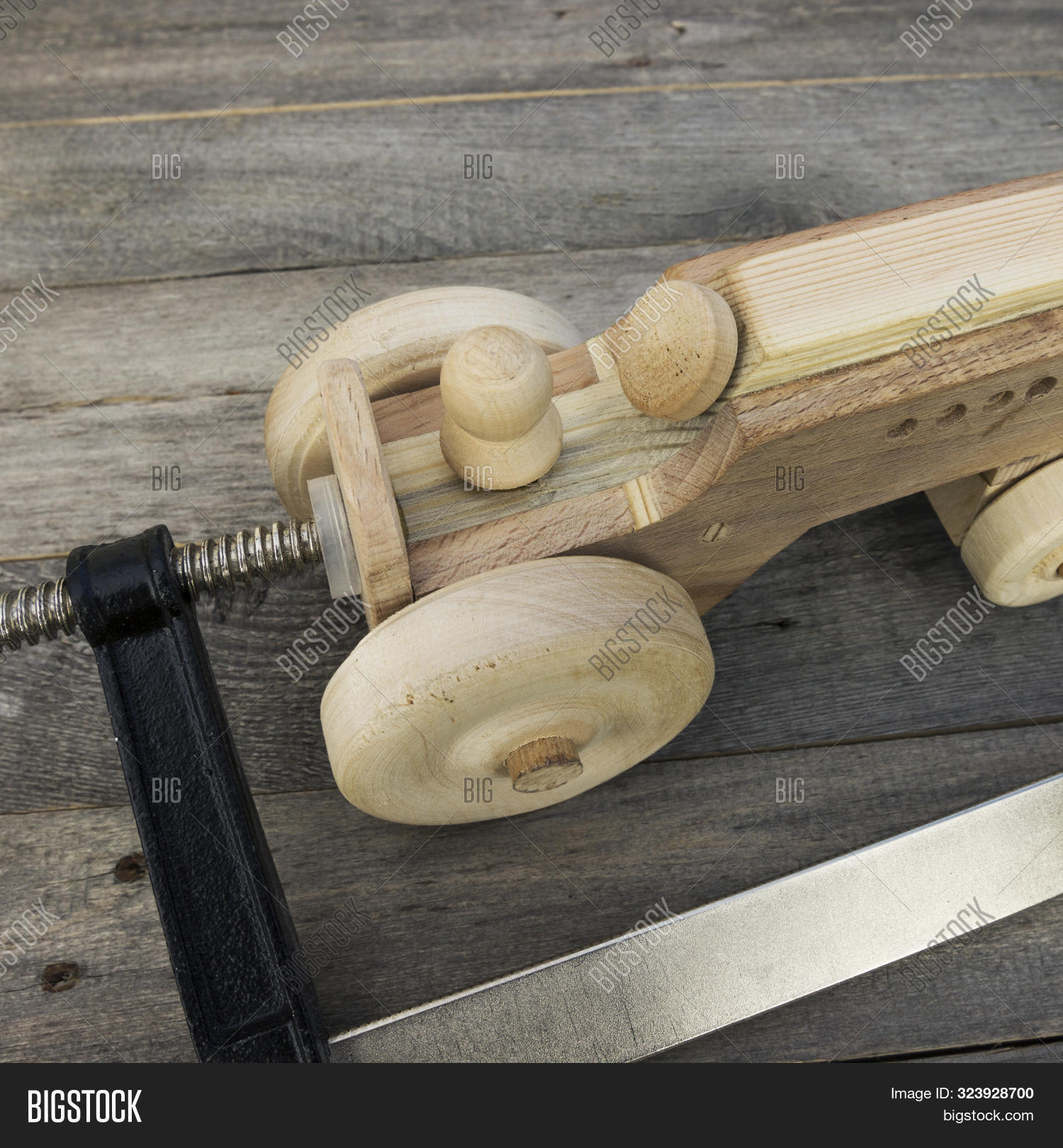 Gluing Parts Wooden Image & Photo (Free Trial) | Bigstock