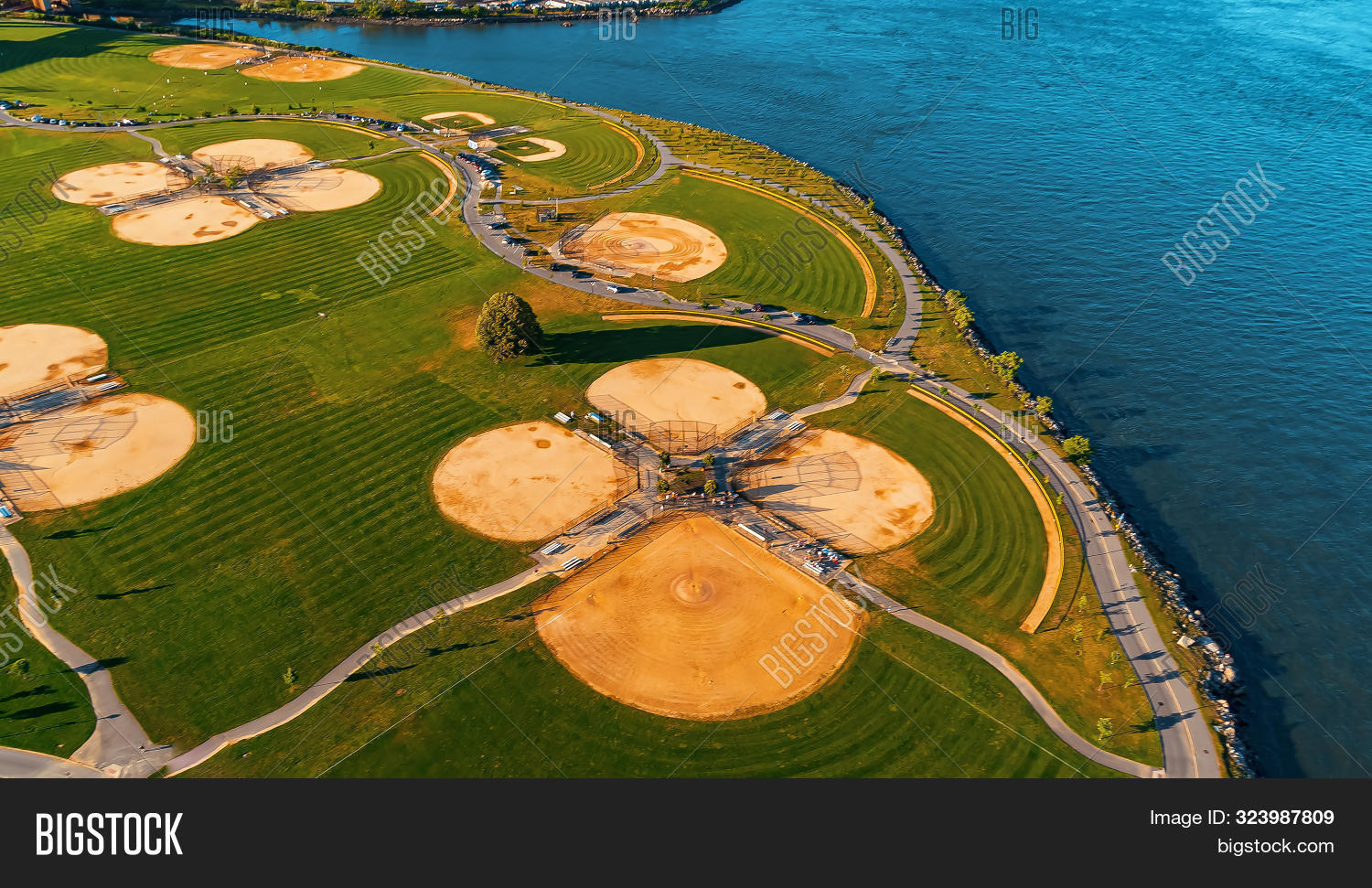 Aerial View Baseball Image & Photo (Free Trial) | Bigstock