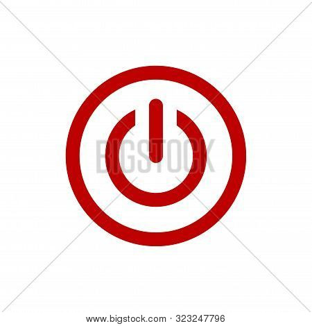 Power Button Icon Vector & Photo (Free Trial) | Bigstock