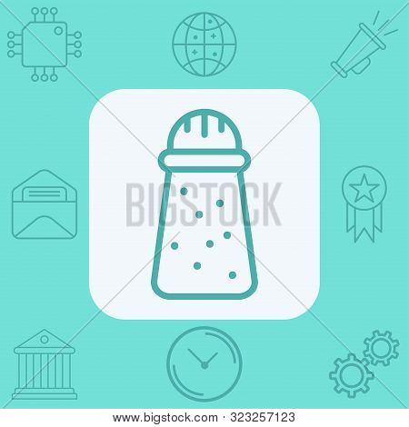 Salt Icon Vector, Vector & Photo (Free Trial) | Bigstock