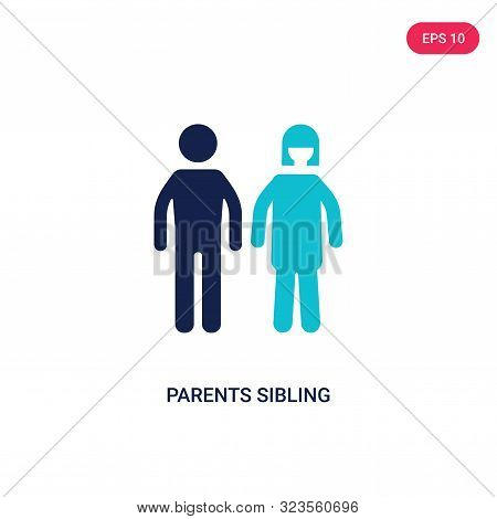 Parents Sibling Icon Vector & Photo (Free Trial) | Bigstock