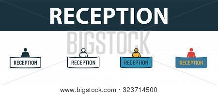 Reception Icon Set. Vector & Photo (Free Trial) | Bigstock