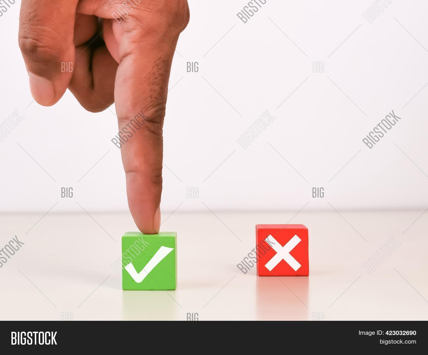 Hand Pointing Check Image & Photo (Free Trial) | Bigstock