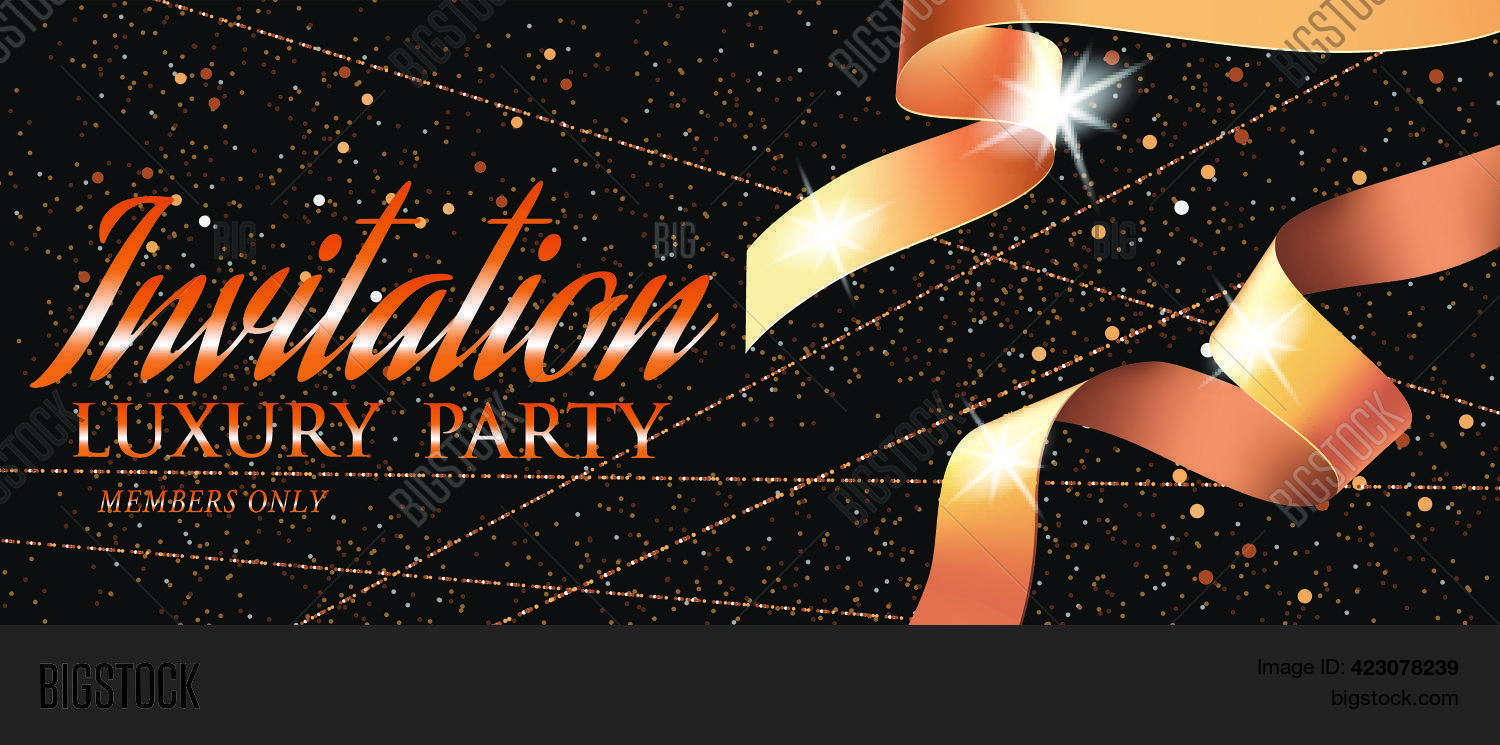 Invitation Luxury Vector & Photo (Free Trial) | Bigstock