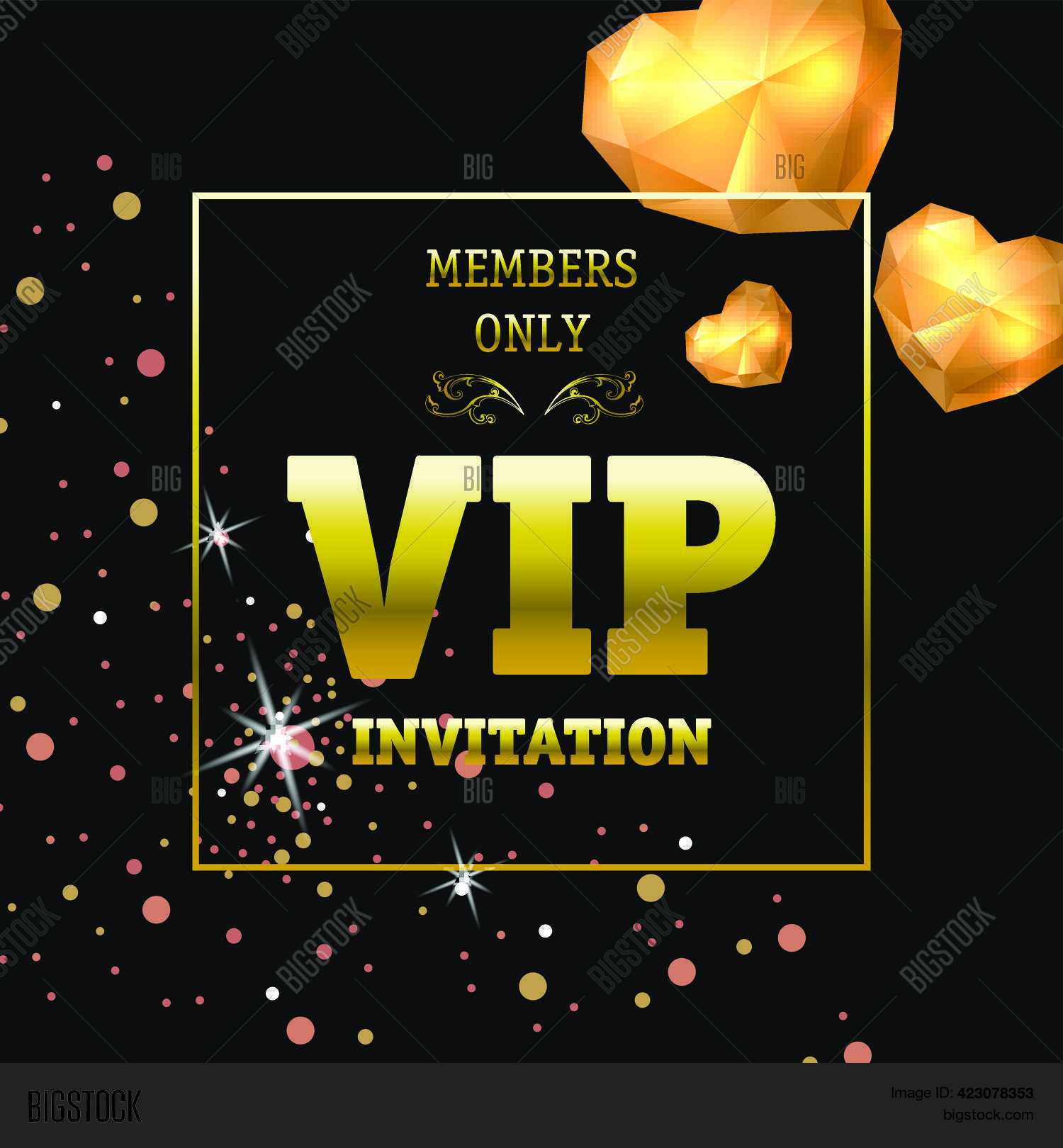 Members Only Vip Vector & Photo (Free Trial) | Bigstock