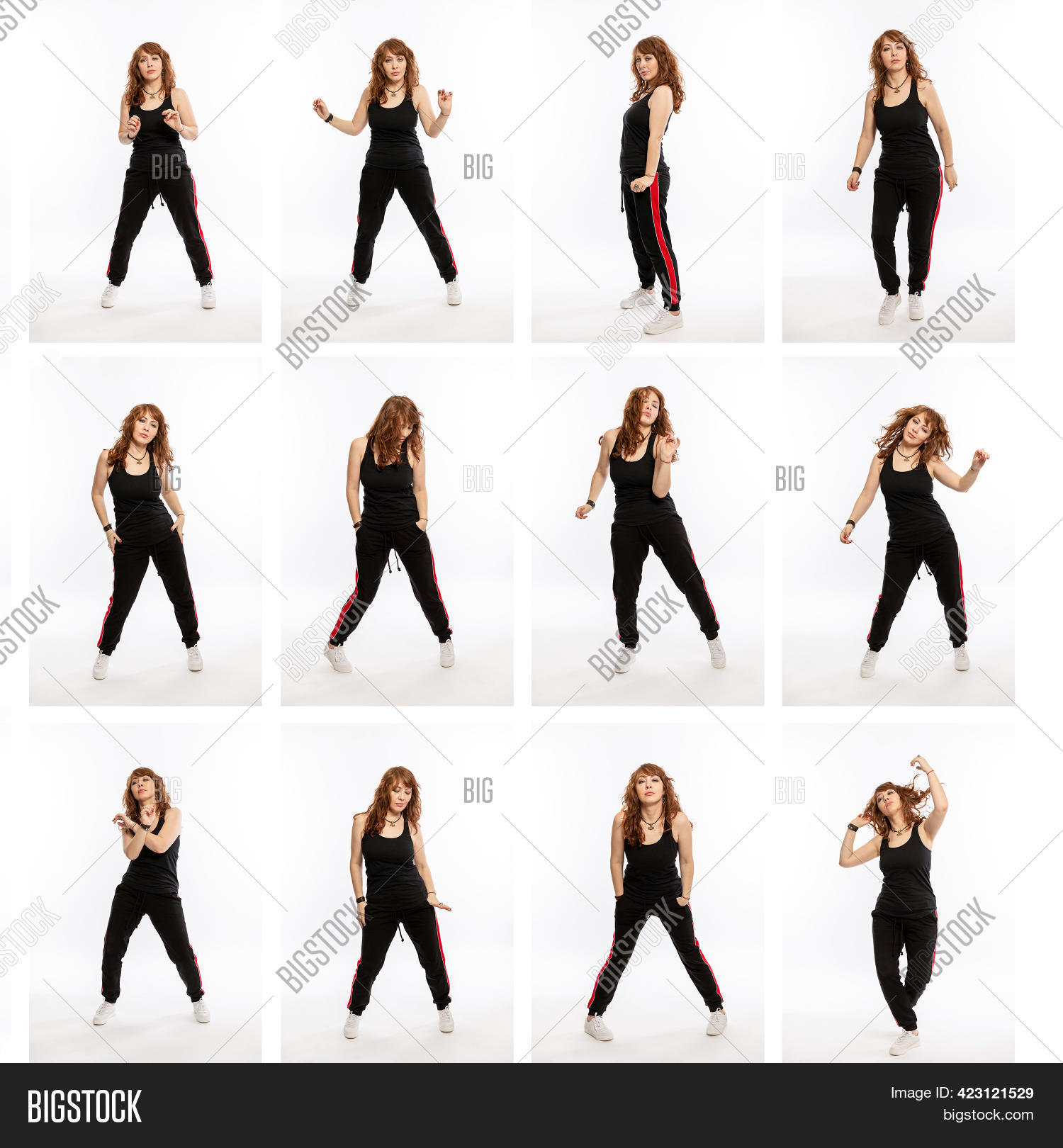Dancing Woman. Full Image & Photo (Free Trial) | Bigstock