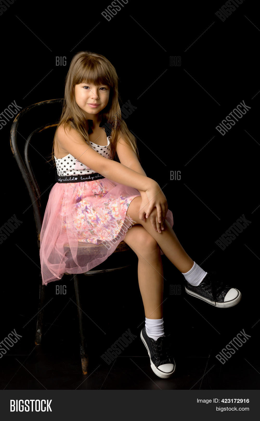 Pretty Girl Sitting On Image & Photo (Free Trial) | Bigstock
