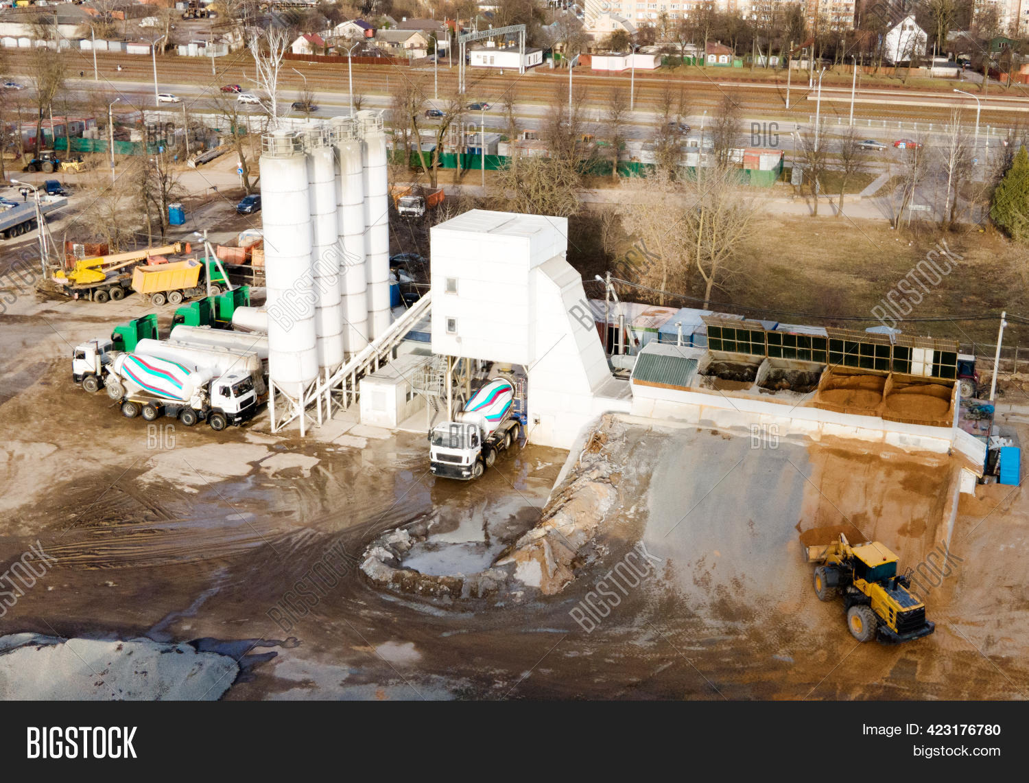 Ready Mix Concrete Image & Photo (Free Trial) | Bigstock