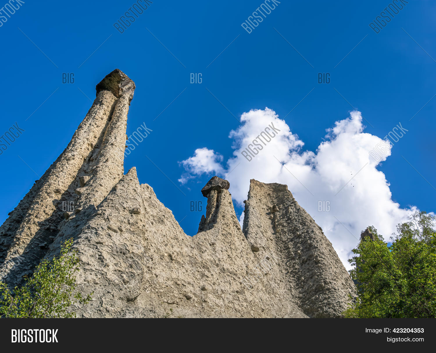 Natural Earth Pyramids Image & Photo (Free Trial) | Bigstock