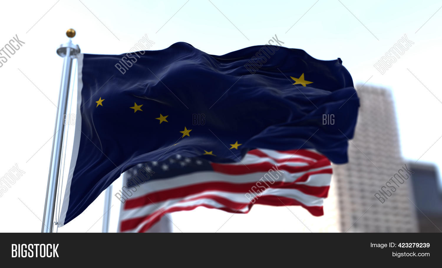 Flags Alaska State Image & Photo (Free Trial) | Bigstock