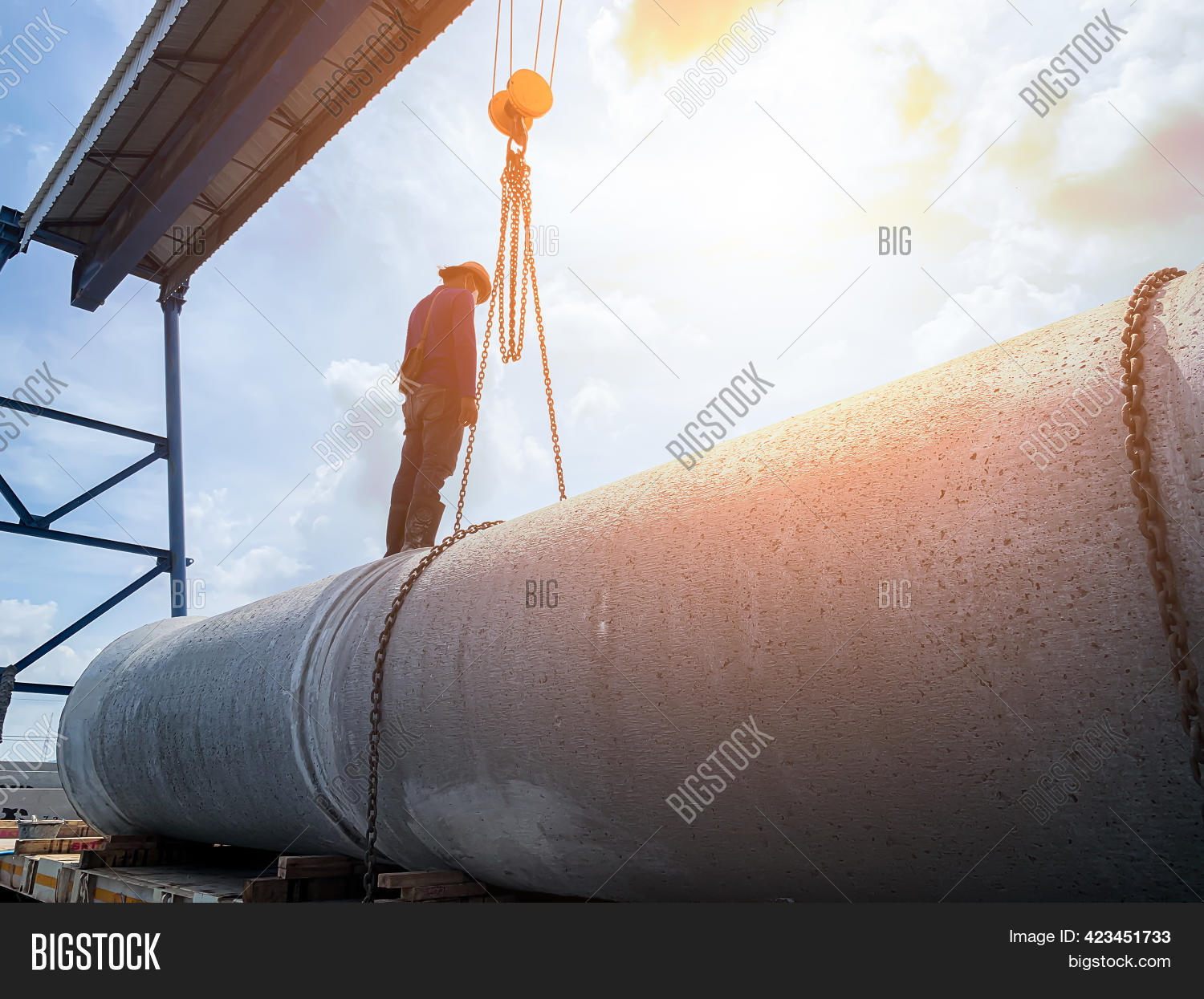 Worker Loading Image & Photo (Free Trial) | Bigstock