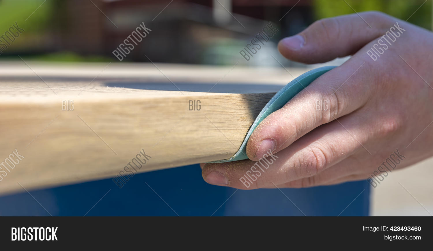Sanding Wood. Image & Photo (Free Trial) | Bigstock