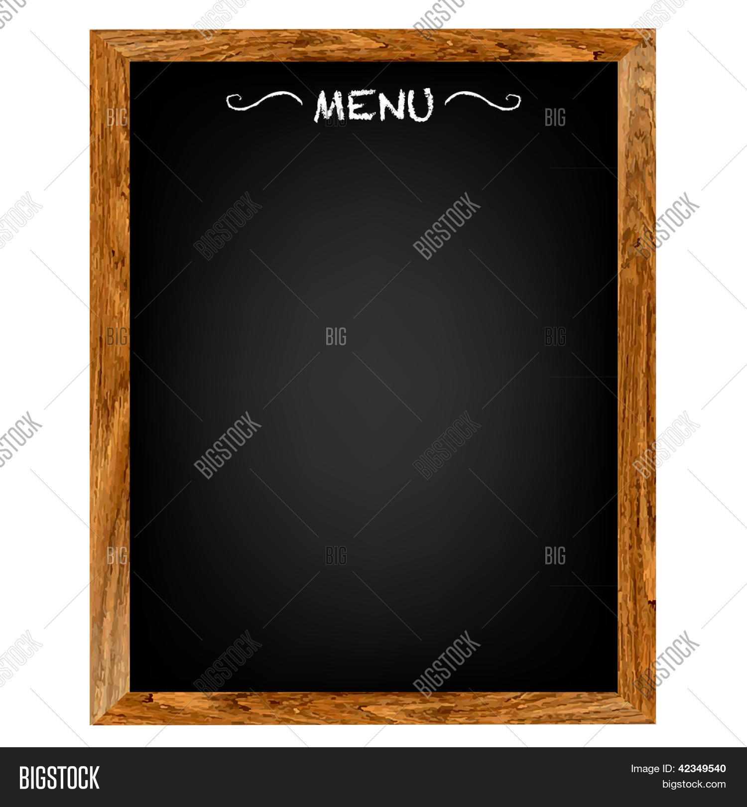 Restaurant Menu Board Vector & Photo (Free Trial) | Bigstock