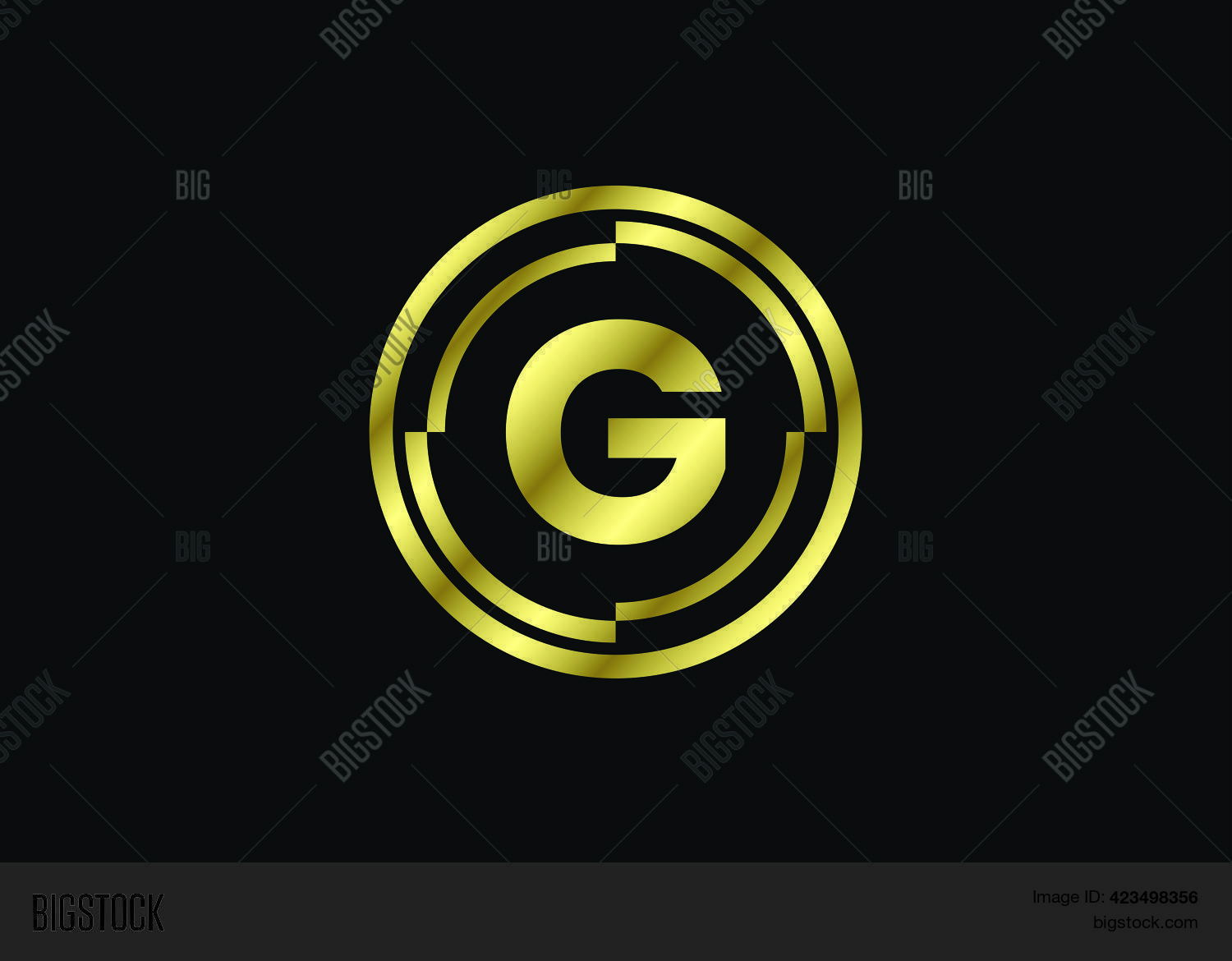 Golden Letters G Vector & Photo (Free Trial) | Bigstock