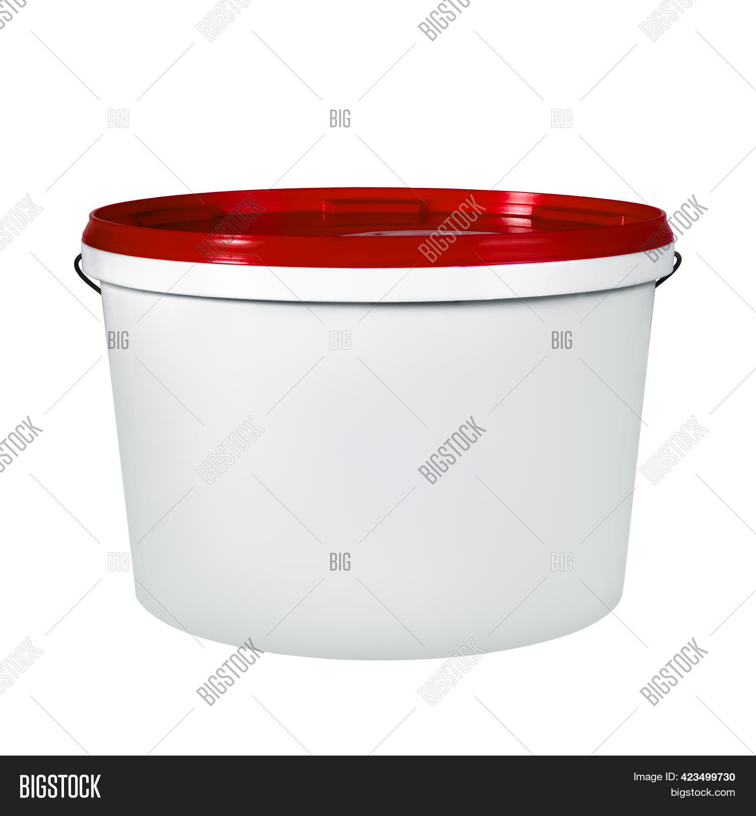 White Plastic Bucket Image & Photo (Free Trial) | Bigstock